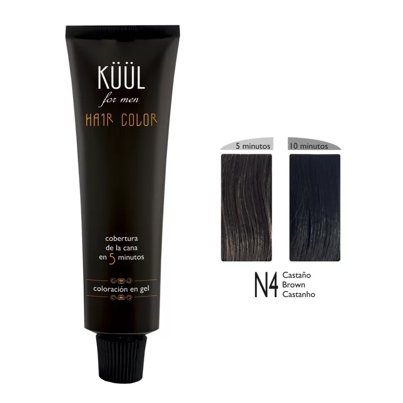 HAIR COLOR No. 4 BROWN by KUUL FOR MEN - ARVO