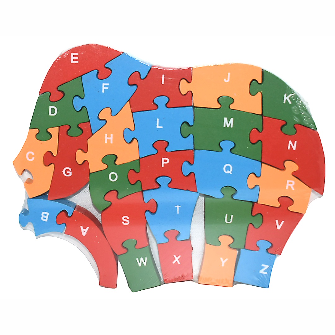 ELEPHANT WOODEN PUZZLE – JSP Day to Day