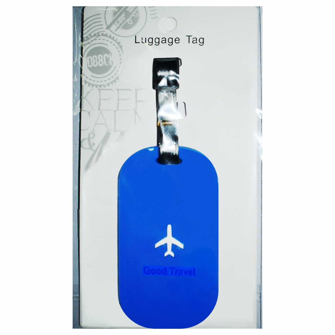 GOOD TRAVEL BLUE LUGGAGE TAG – JSP Day to Day